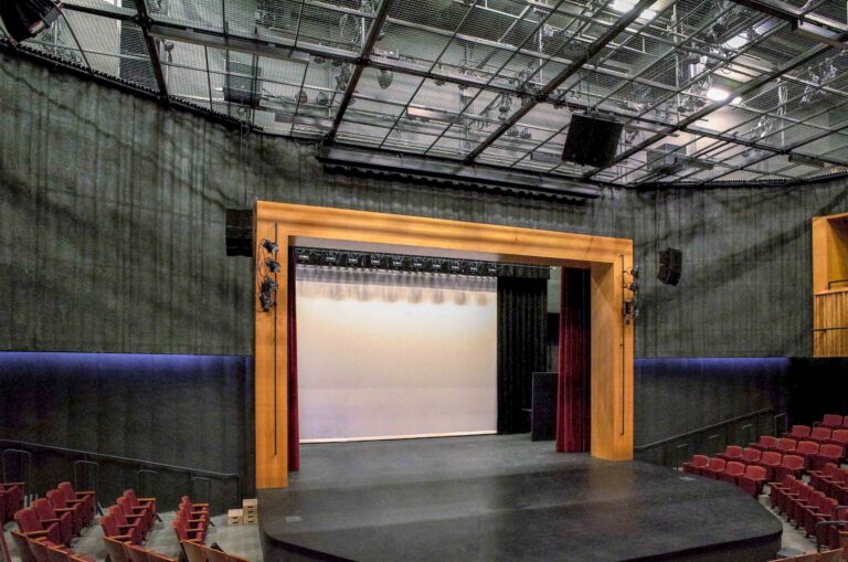 Theatrical proscenium configuration | Nagata Acoustics