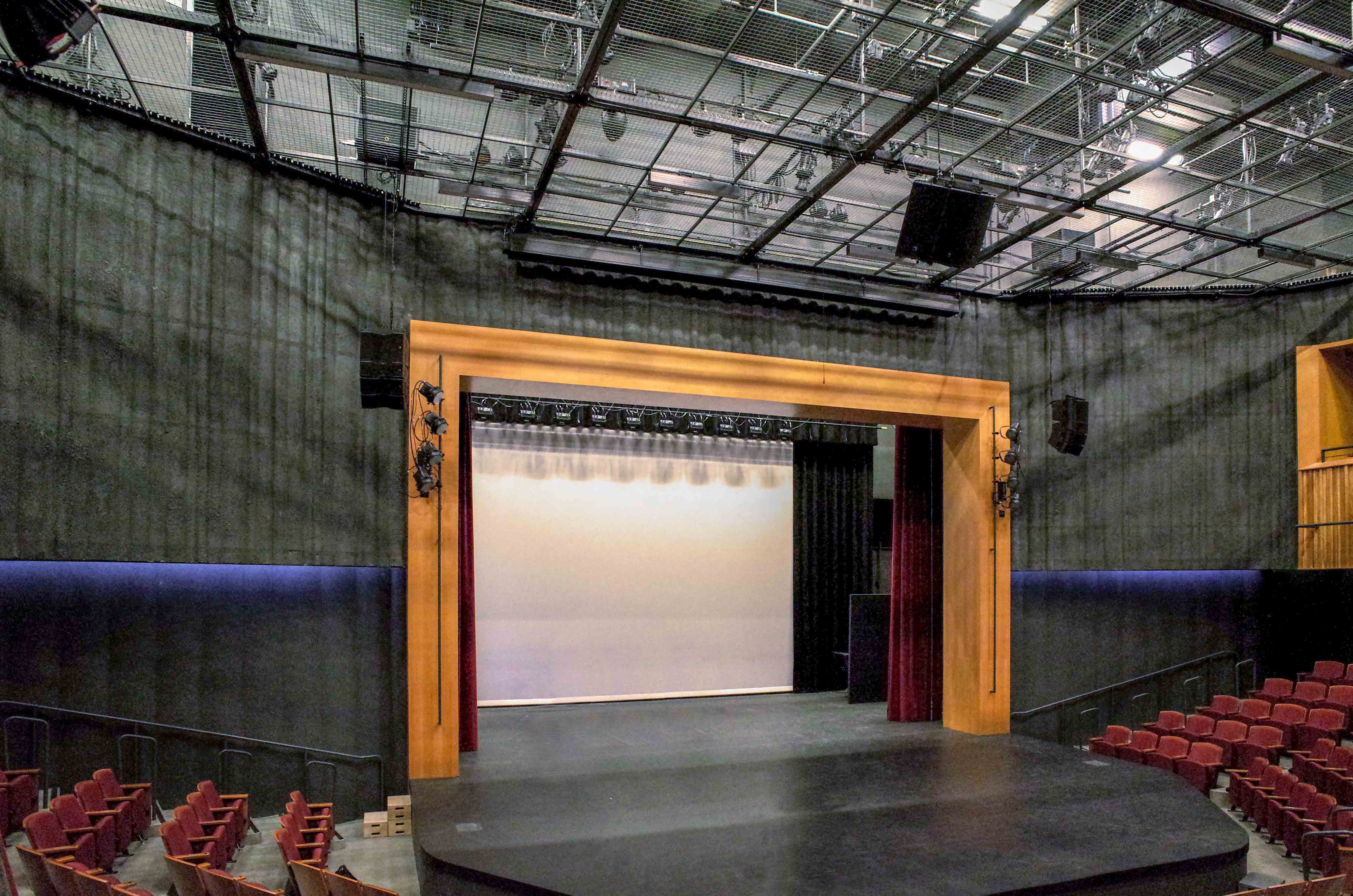 Theatrical proscenium configuration | Nagata Acoustics